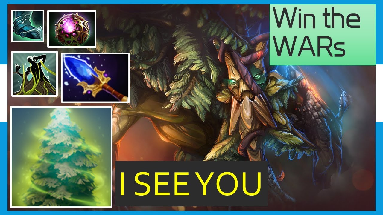 [Dota 2 Treant Protector Highlights] I SEE YOU | WIN the World WARs ...