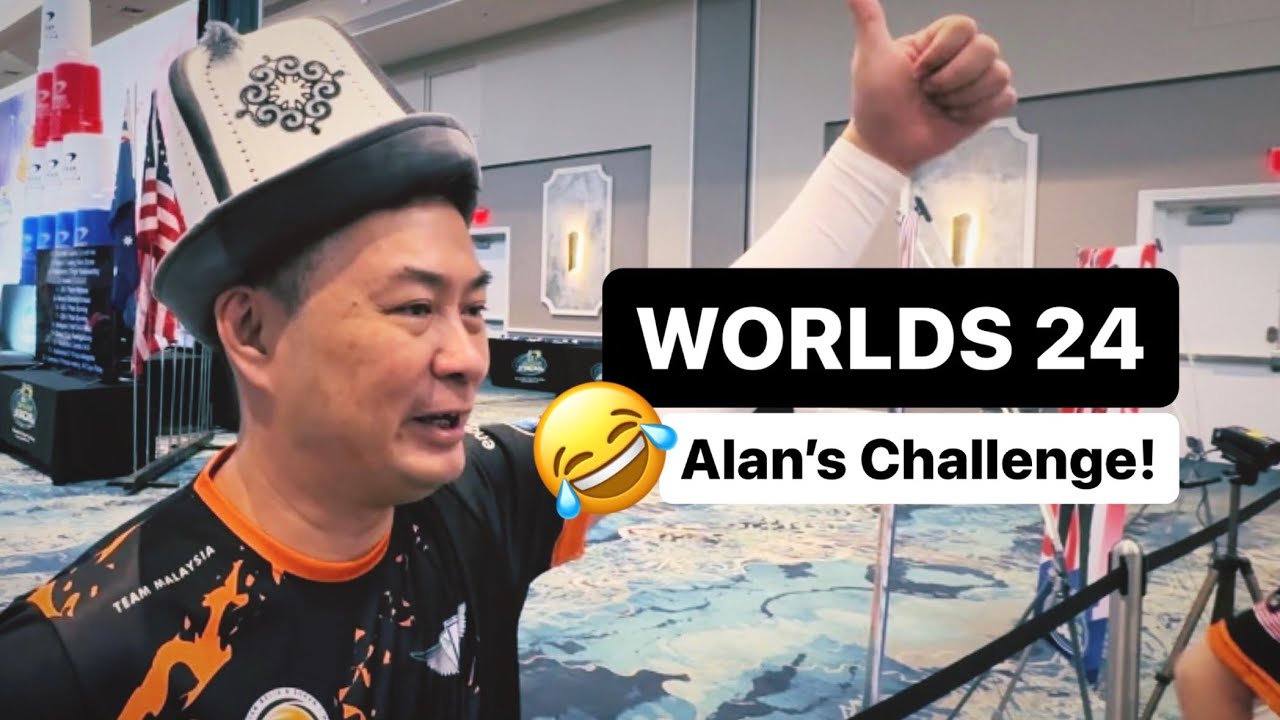 WORLDS 24: Alan’s Challenge! - YouTube