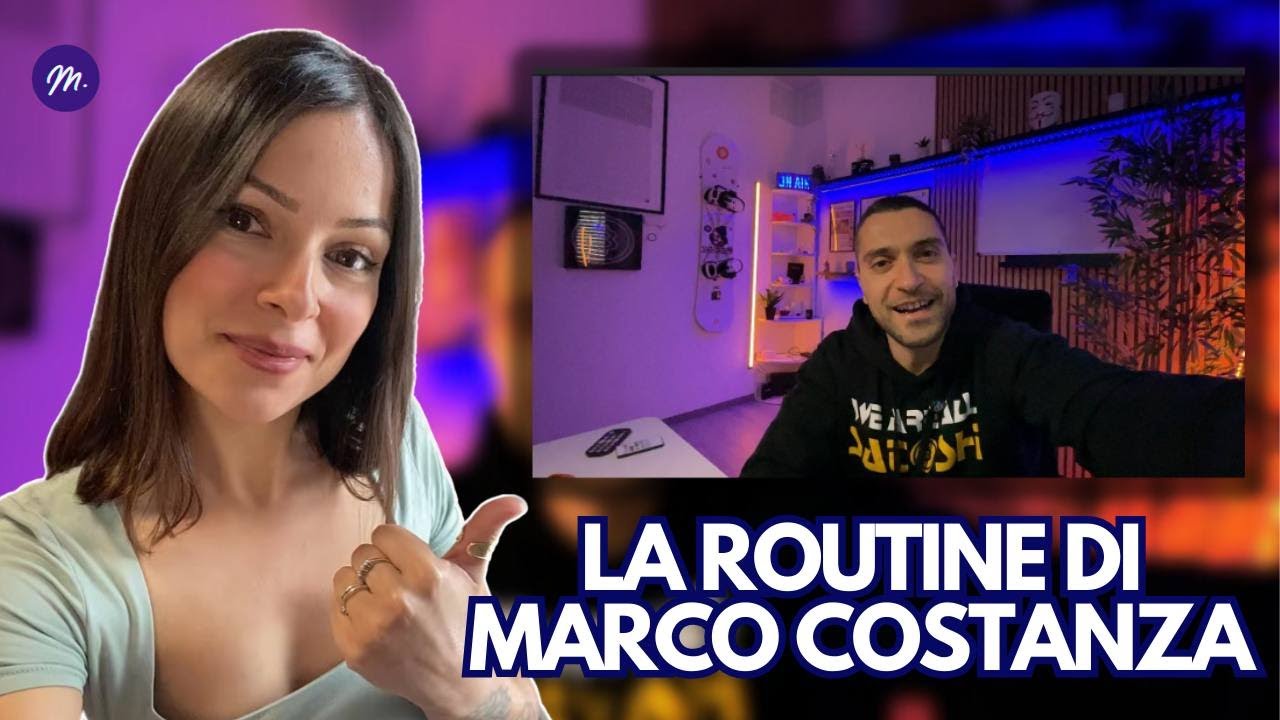 LA MORNING ROUTINE DI MARCO COSTANZA - YouTube