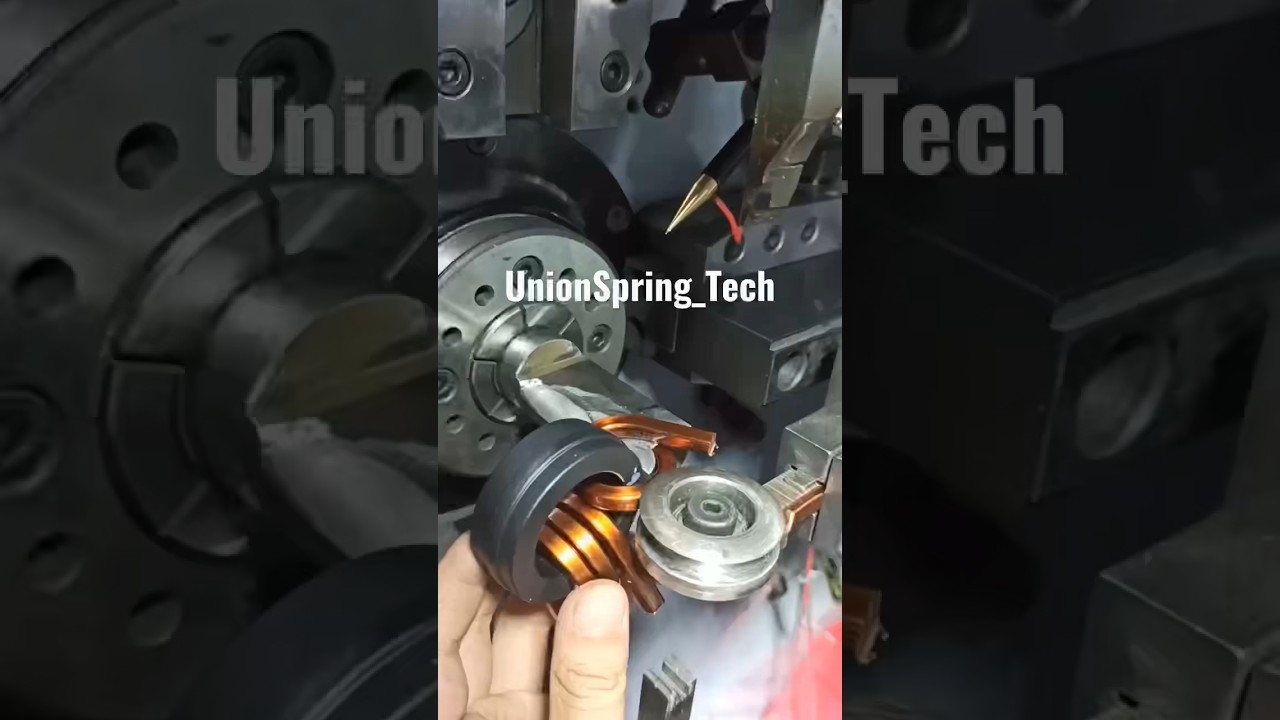 Flat Copper wire forming machine.inductance coils winding machine ...