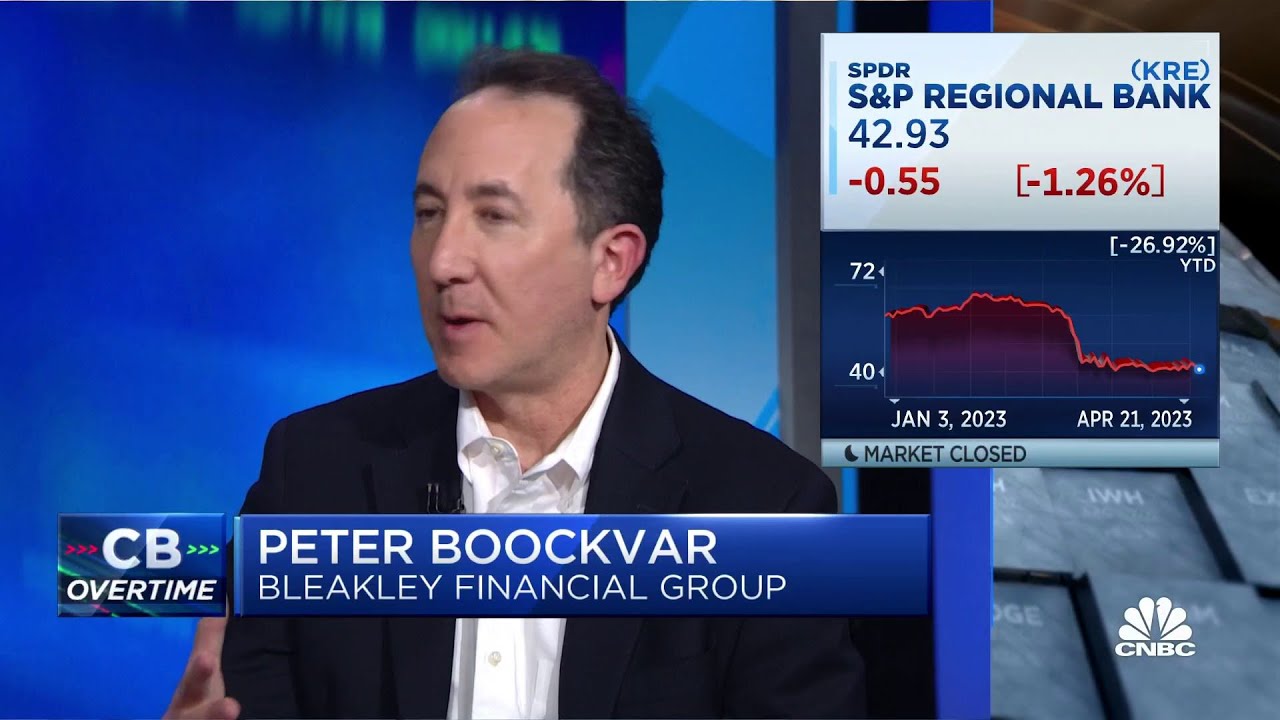 Bleakley’s Peter Boockvar expects the SVB fallout to be an economic ...
