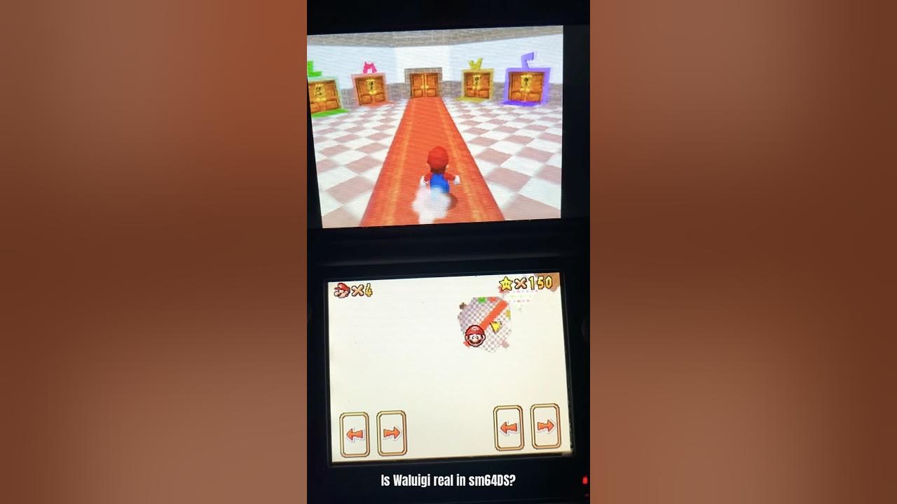 Waluigi in Mario 64DS - YouTube