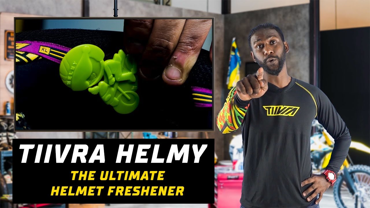 Tiivra Helmy - The Ultimate Helmet Freshener | Keep Your Helmet Clean ...