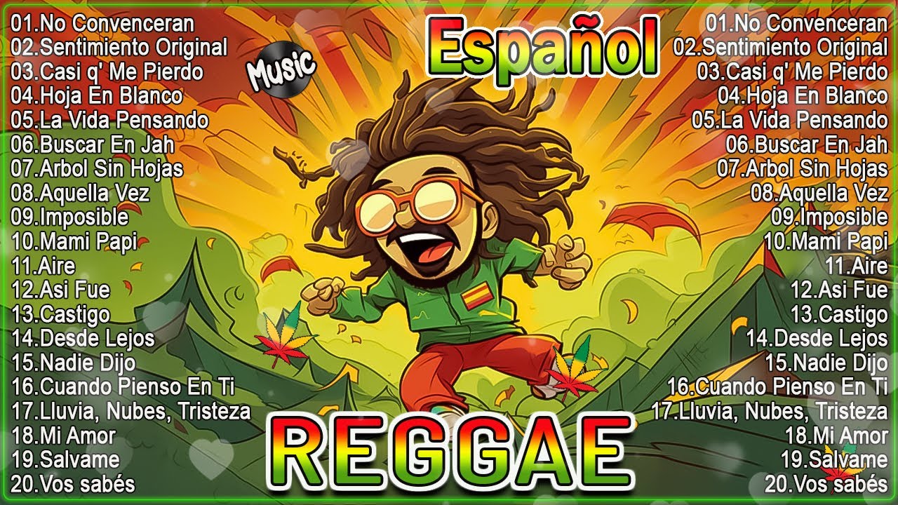 Mix Reggae Latino: 100 Éxitos en Español🏄📚 Reggae Español y su ...