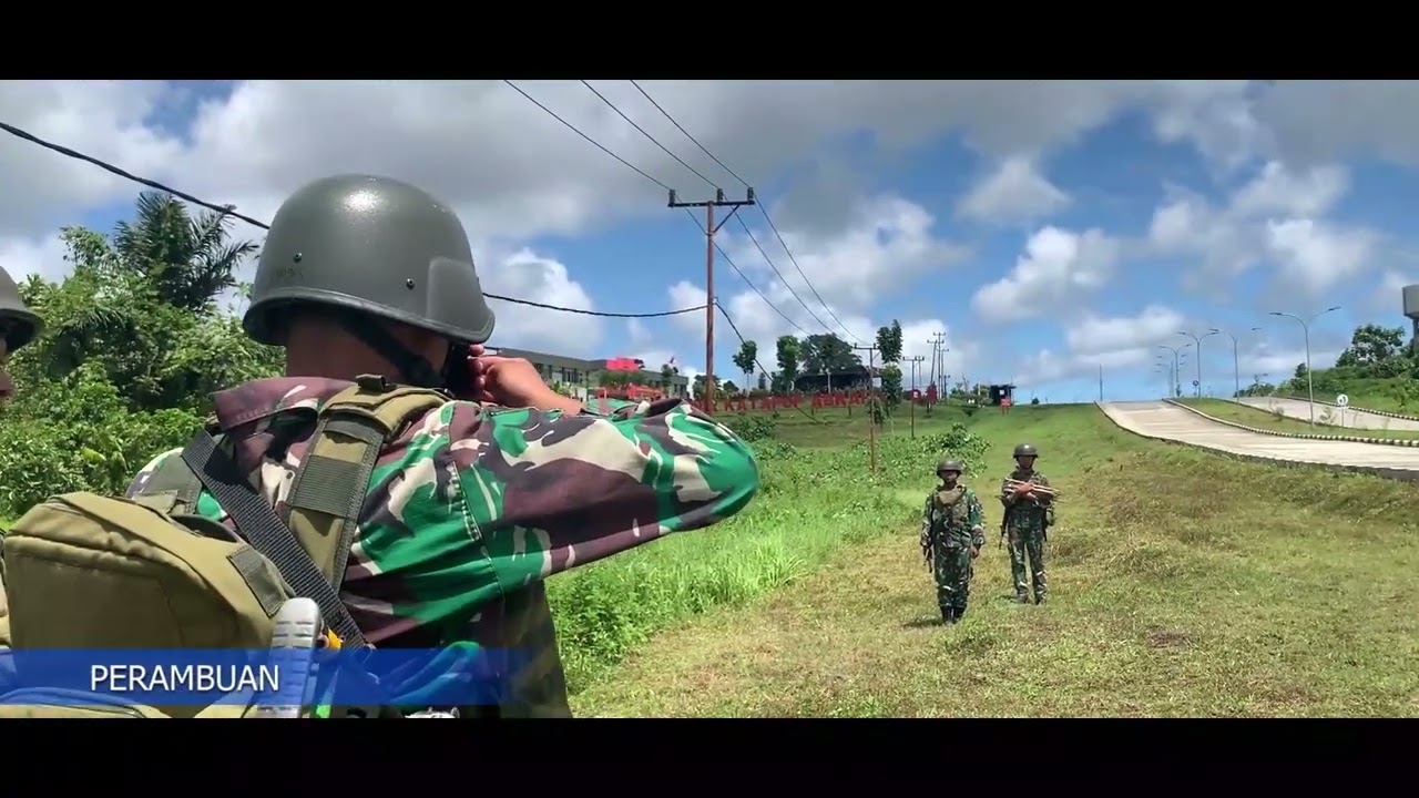 PRAJURIT BATALYON ZENI 3 MARINIR LAKSANAKAN LATIHAN PENANAMAN DAN ...