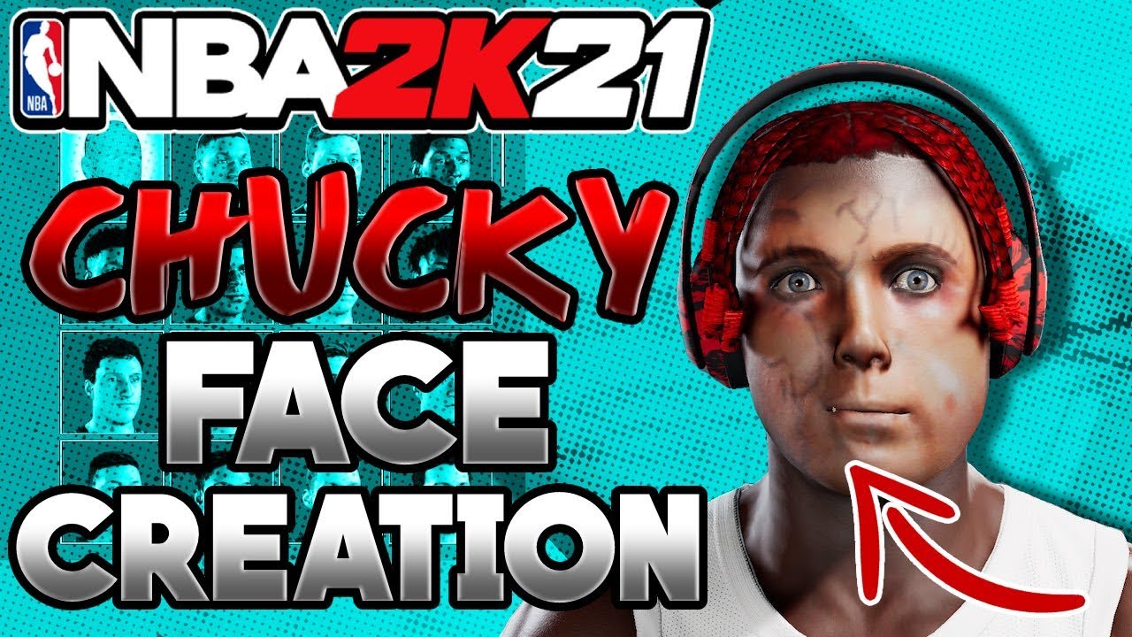 *FREE* CHUCKY/BABYFACE MASK 3D FACE SCAN *NBA 2K20/2K21/NEXTGEN* - YouTube