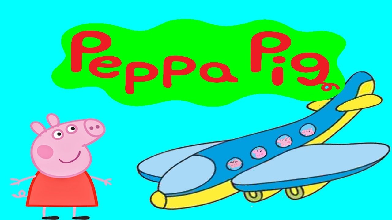 Peppa Pig at the Airport. Jigsaw puzzles - YouTube