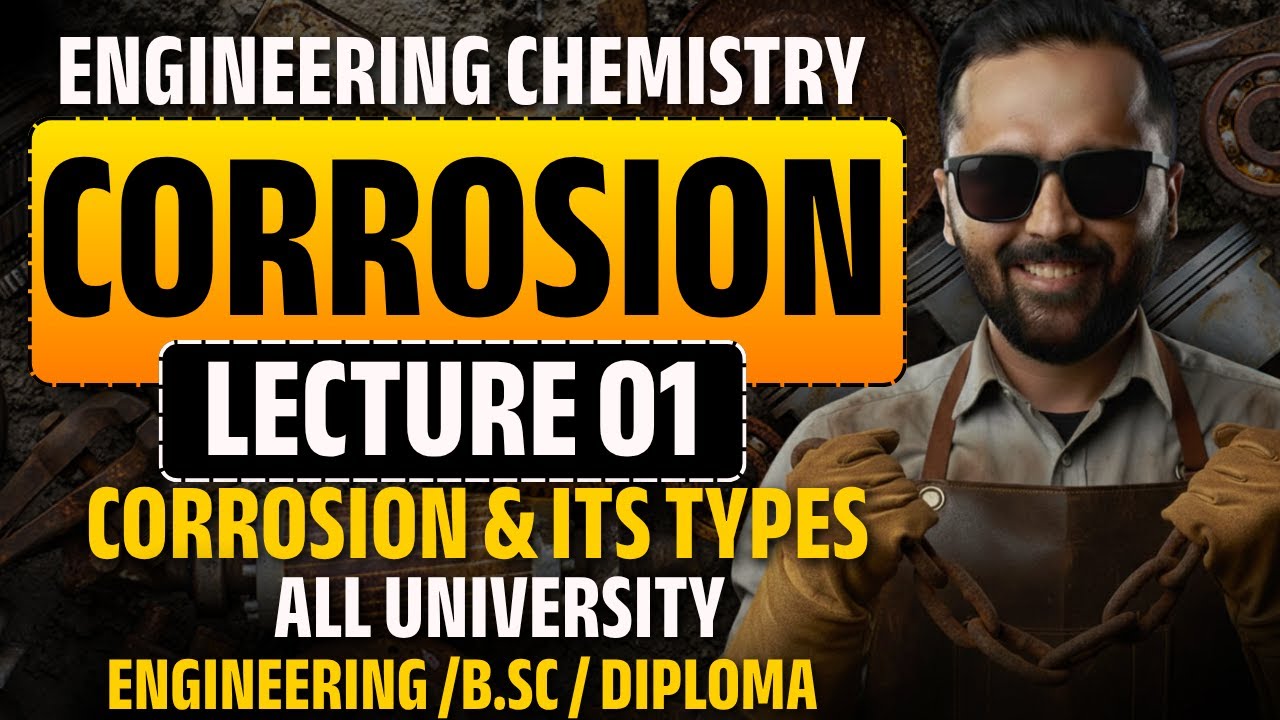 Engineering Chemistry | Lecture 01 | Corrosion & Its Types |All ...