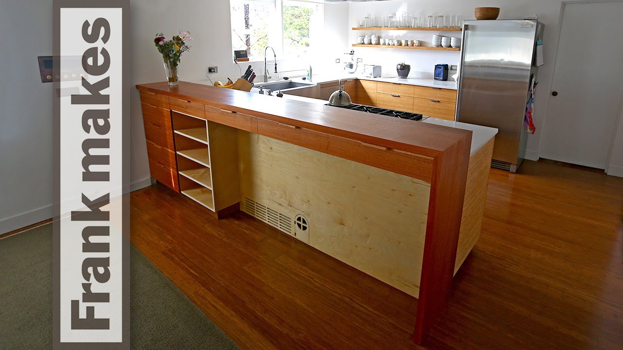 Kitchen Remodel: Part 15: Breakfast Bar – Part C - YouTube