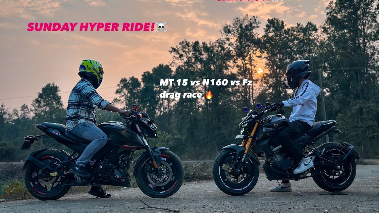 [PART 1] SUNDAY HYPER RIDE WITH FULLY LOADED YAMAHA MT 15 X N 160 ...