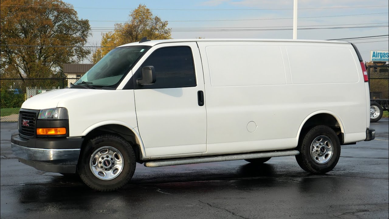 2020 GMC Savana - Commercial Cargo Van | CP17009AT - YouTube