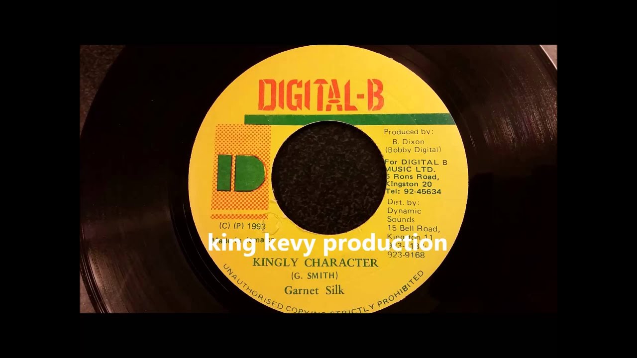 Garnett Silk - Kingly Character - Digital B - 7" w/ Version - YouTube