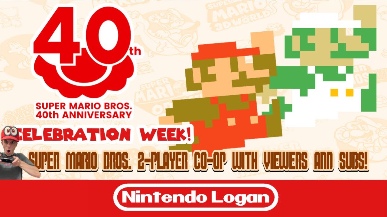 Mario 40th Anniversary Celebration Week! - Super Mario Bros. 2-Player ...