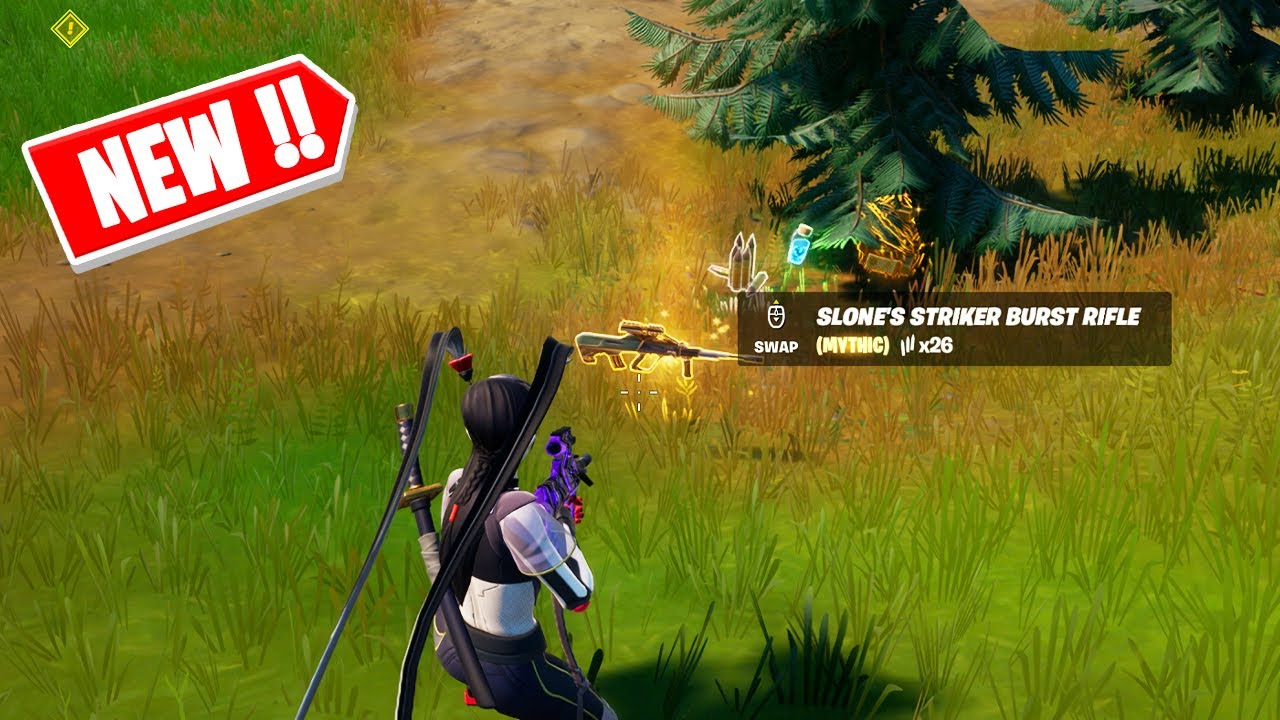 How to Get *NEW* Mythic Slone Striker Burst Rifle in Fortnite Chapter 3 ...