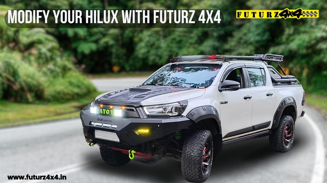 Heavily Modified Toyota Hilux Locking Nice By Futurx4x4 @Futurz4x4 ...