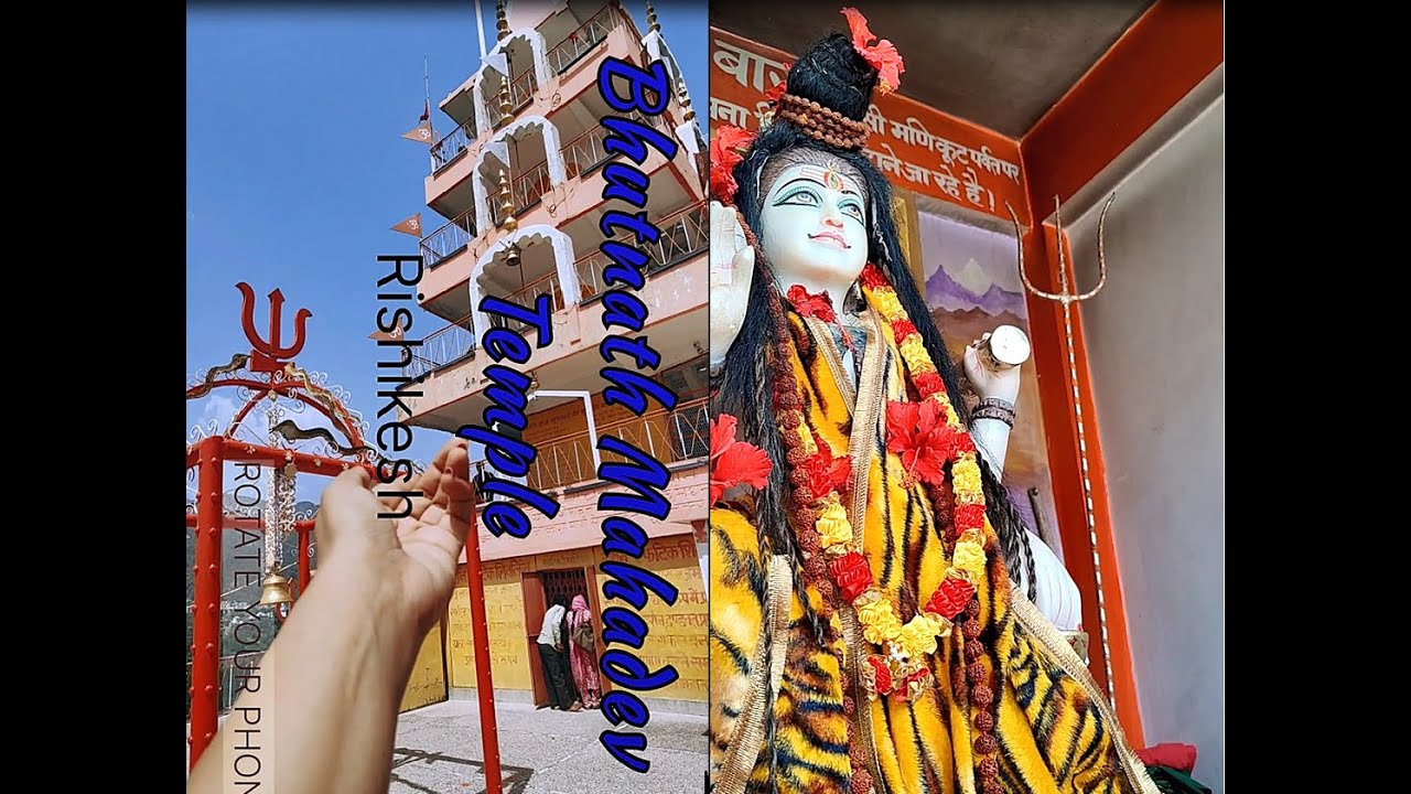 Lets Visit The Famous Bhutnath Mahadev Mandir Rishikesh -The Temple On ...