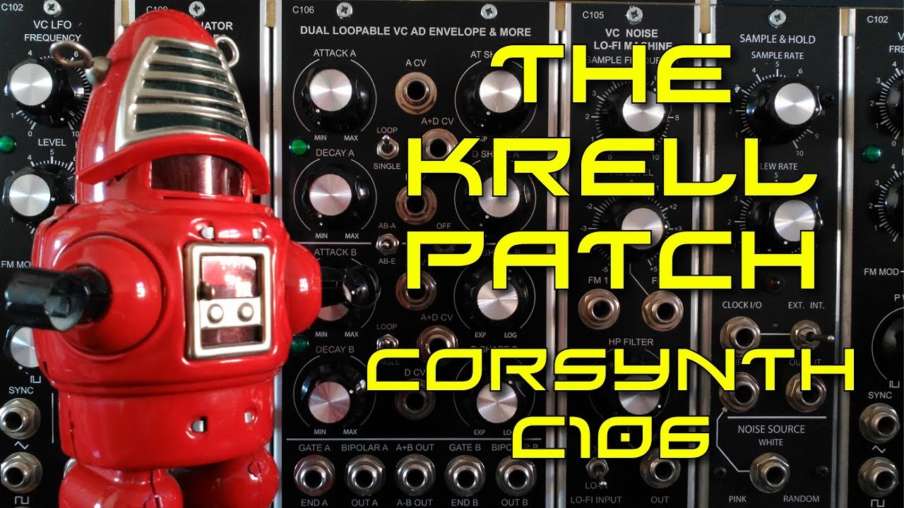 Corsynth C106 - The Krell Patch - YouTube