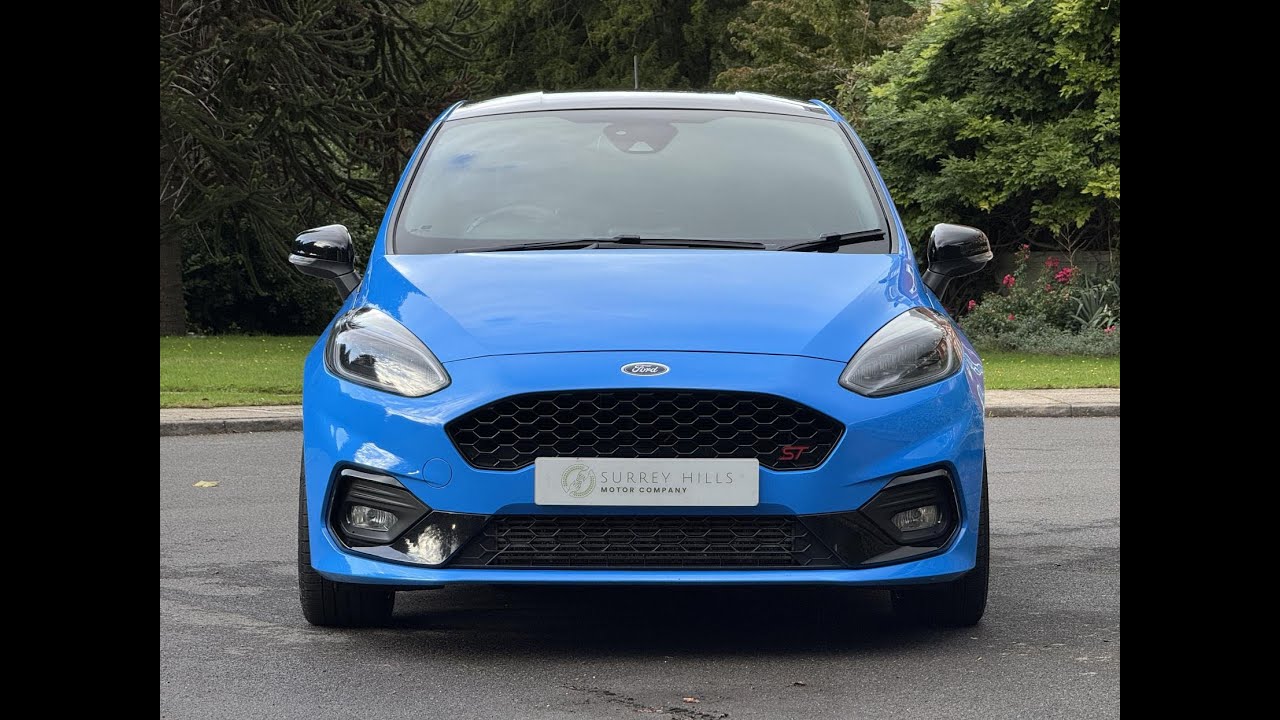 2020 Ford Performance Blue Ford Fiesta 1.5T EcoBoost ST Edition Manual ...
