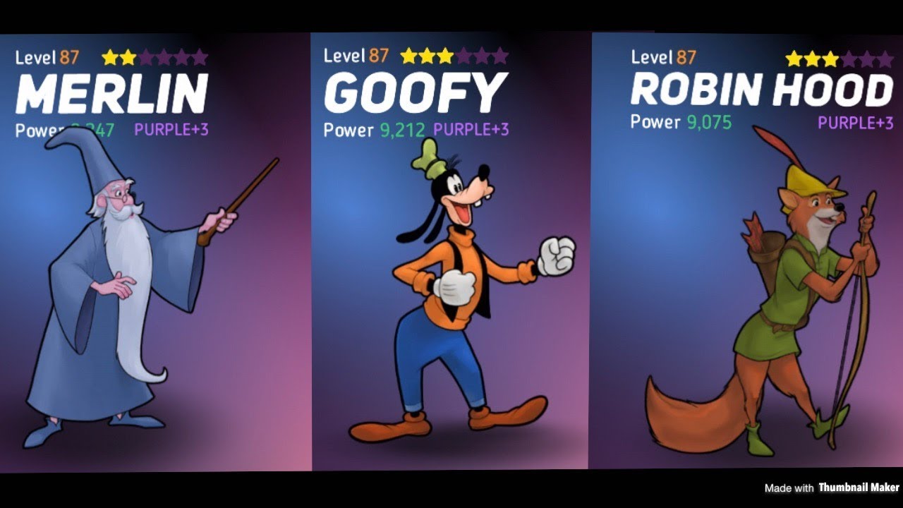 Disney Heroes: Battle Mode - Completing Chapter 11 with Merlin, Goofy ...