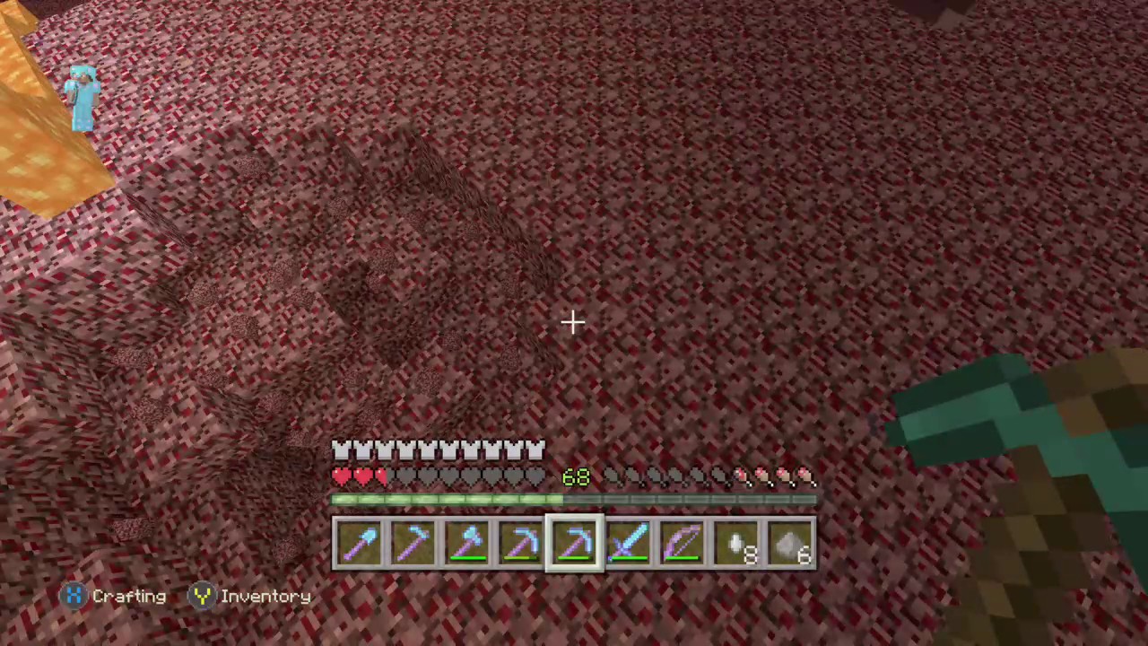 Minecraft Modded Pickaxe - YouTube