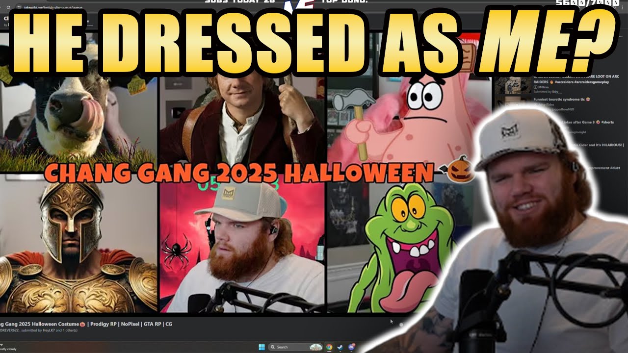 Hutch Reacts to Ravage RPing as Bustin Cider, CG Halloween Costumes ...