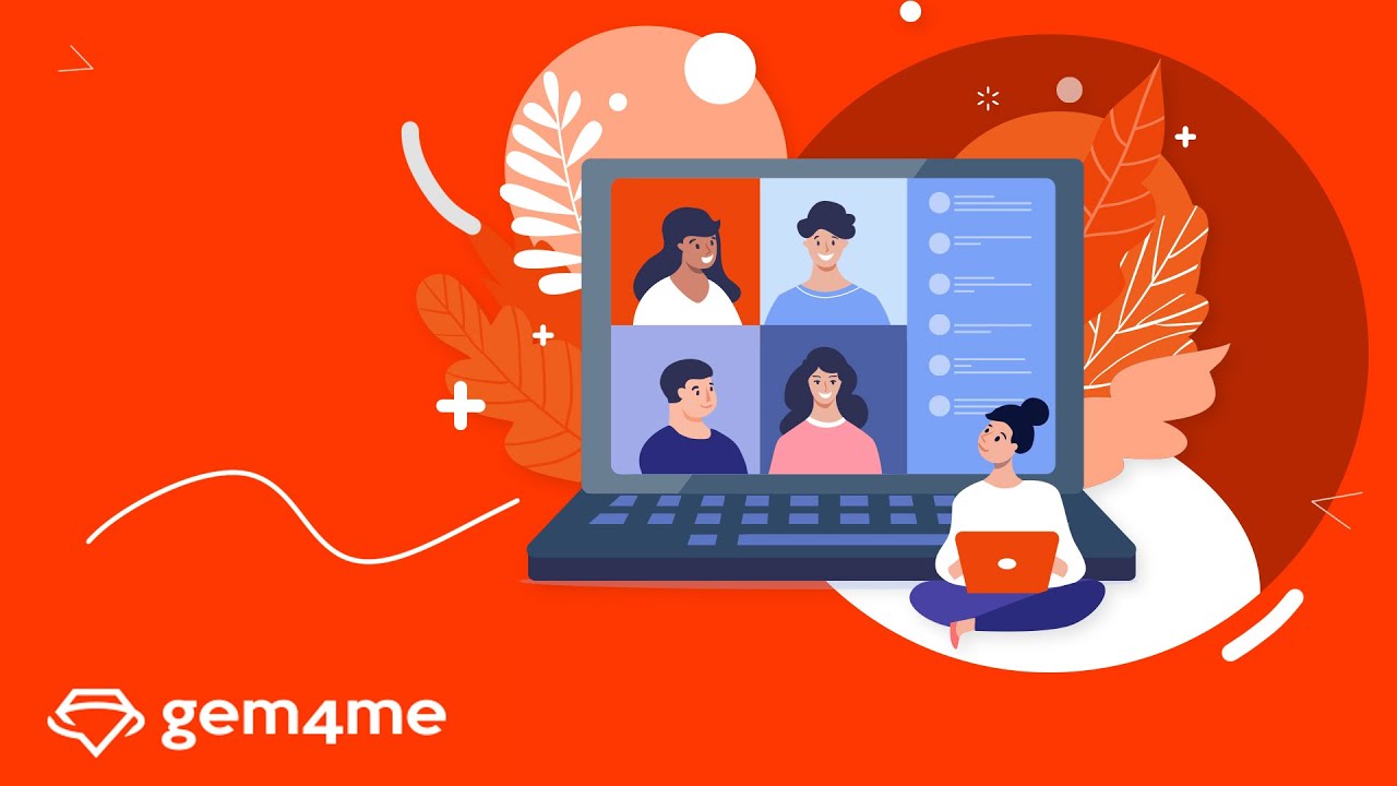 Видеоконференции в Gem4me - YouTube