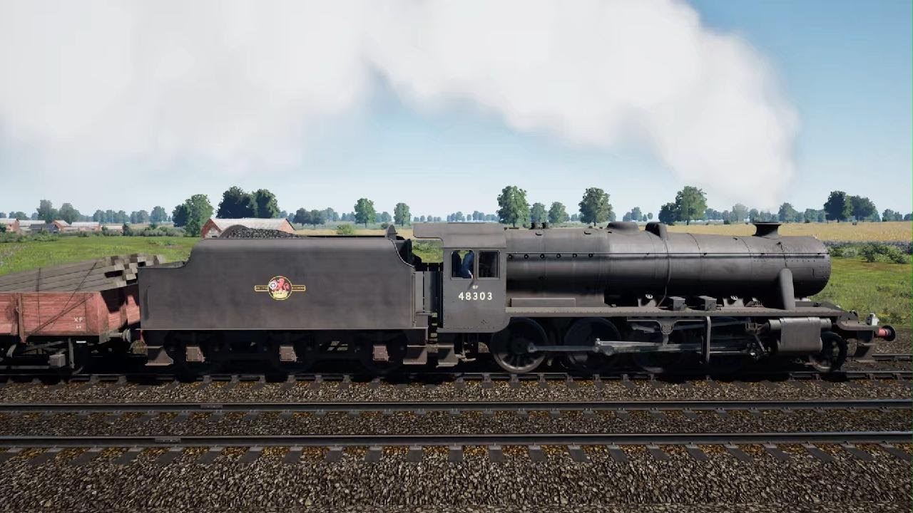 Train Sim World 3 LMS Stanier 8F Edge Hill - Crewe PS5 - YouTube