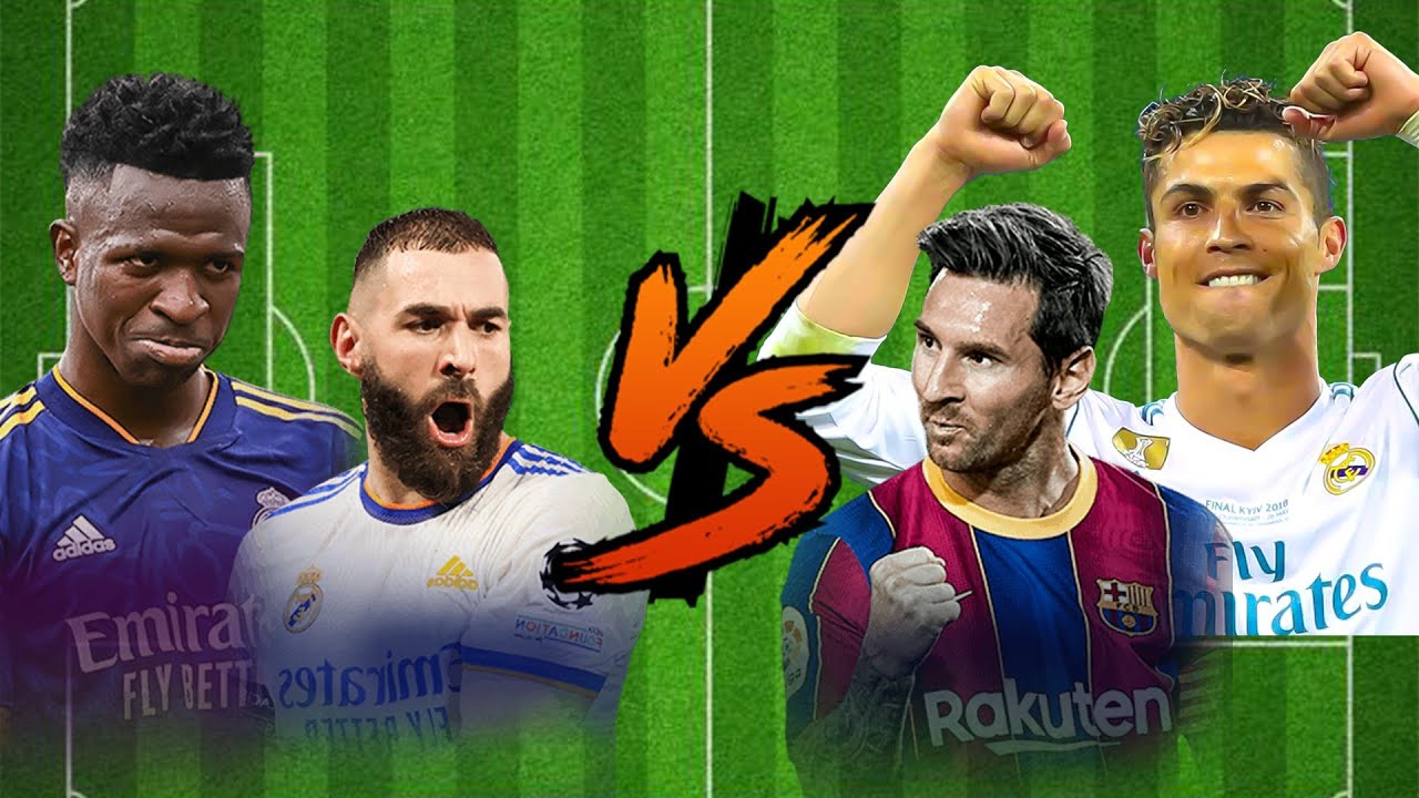 🔥Ronaldo and Messi VS Benzema and Vinicius🔥 - YouTube