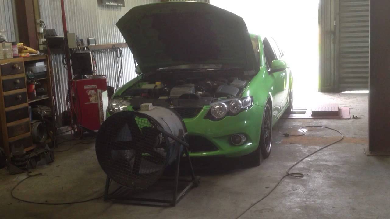 Ford Falcon FG xr6 NA 5spd auto custom dyno tune at DMD Tun - YouTube