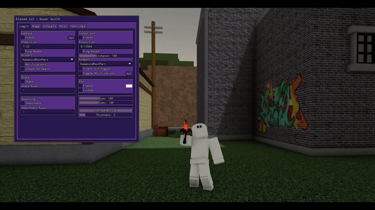 DA HOOD AIMBOT MENU (BYFRON BYPASS) 🌟 - YouTube