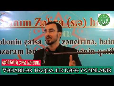 Hacı Taleh Bağırov .Vahabilər haqqında