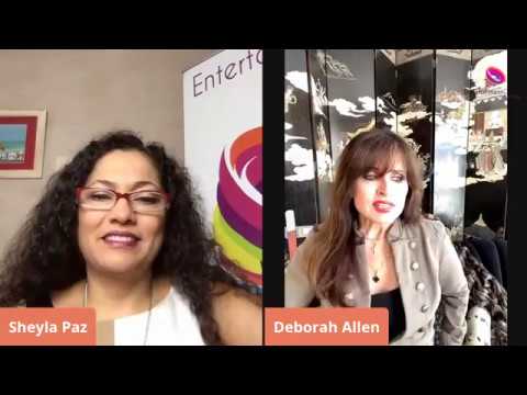 Sheyla Paz interviews country artist Deborah Allen - YouTube