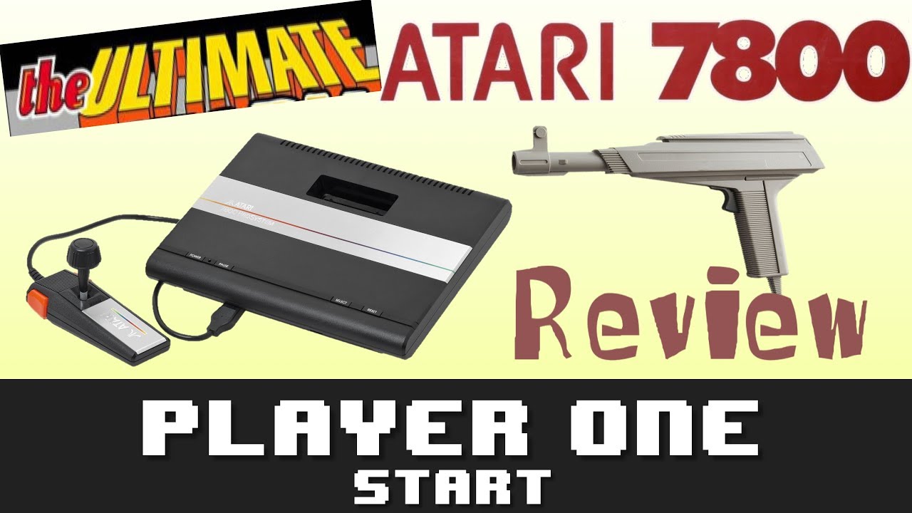 The Ultimate Atari 7800 Review - Player One Start - YouTube
