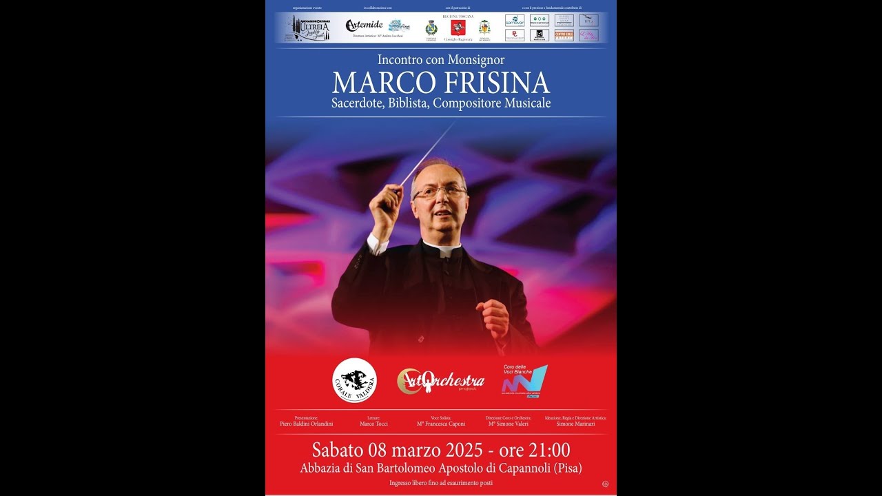 Incontro / concerto con Mons. MARCO FRISINA - Abbazia di San Bartolomeo ...