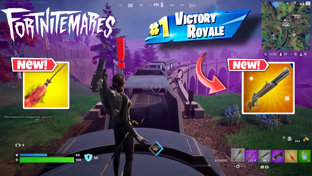 FORTNITEMARES C5S4 VICTORY ROYALE & HEADSHOTS WITH SOVEREIGN SHOTGUN ...