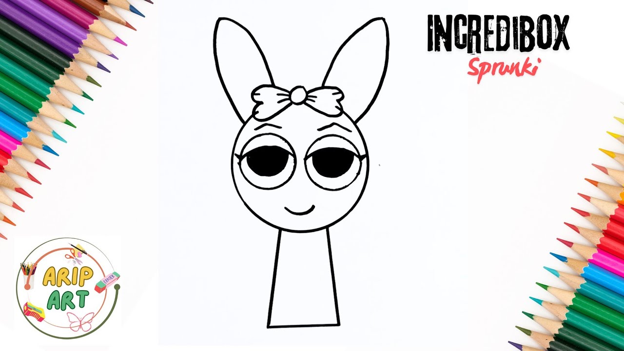 How To Draw Pinki in Sprunki - INCREDIBOX SPRUNKI - YouTube