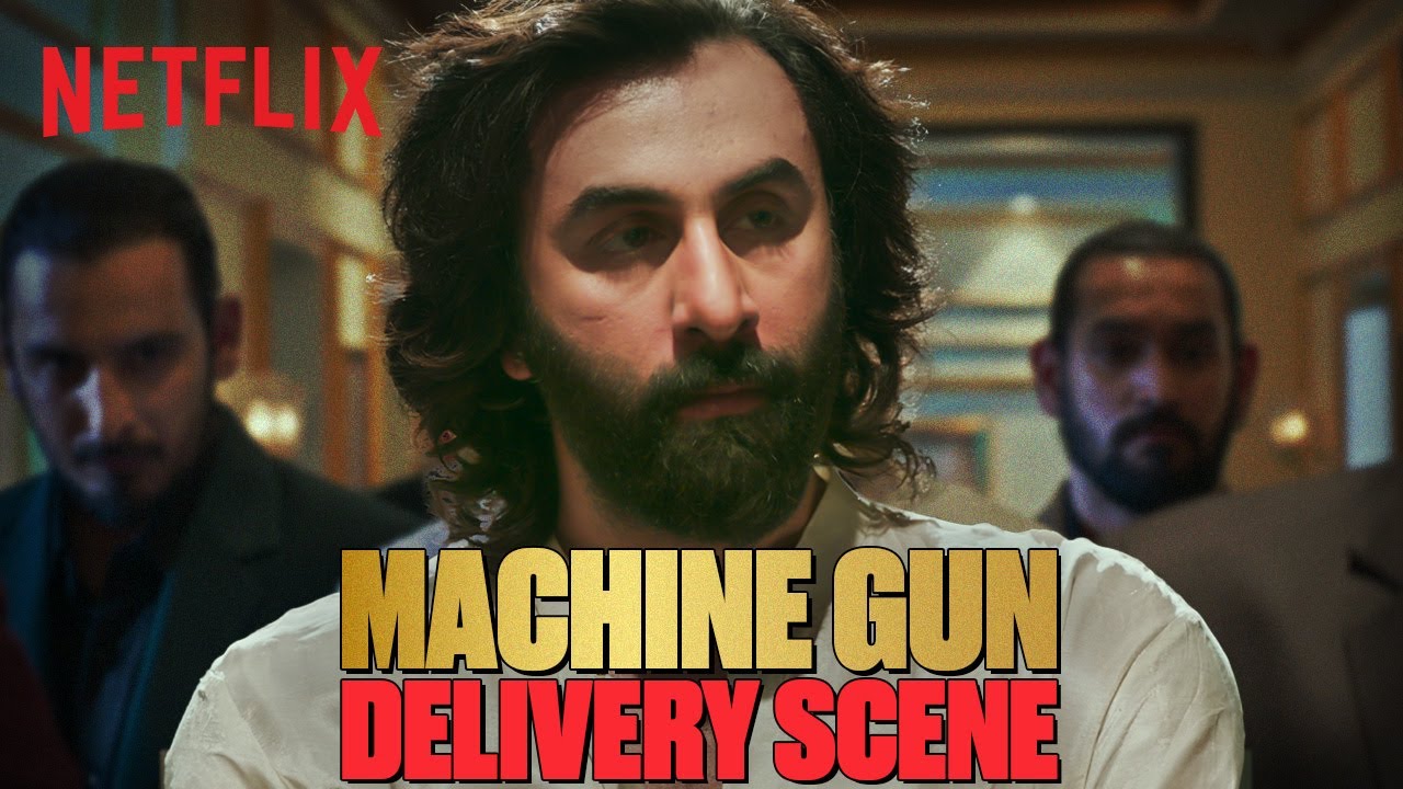 Ranbir Kapoor Gets the Machine Gun Delivery From Freddy in #Animal ...