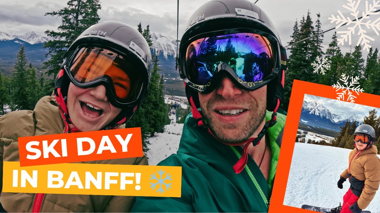 Epic Family Ski Adventure in Banff: Fun & Scenic Slopes! - YouTube