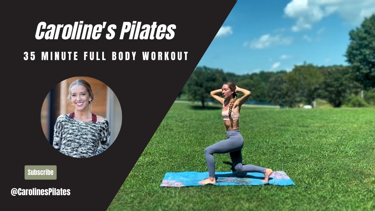 35 Minute Full Body Pilates Workout Youtube