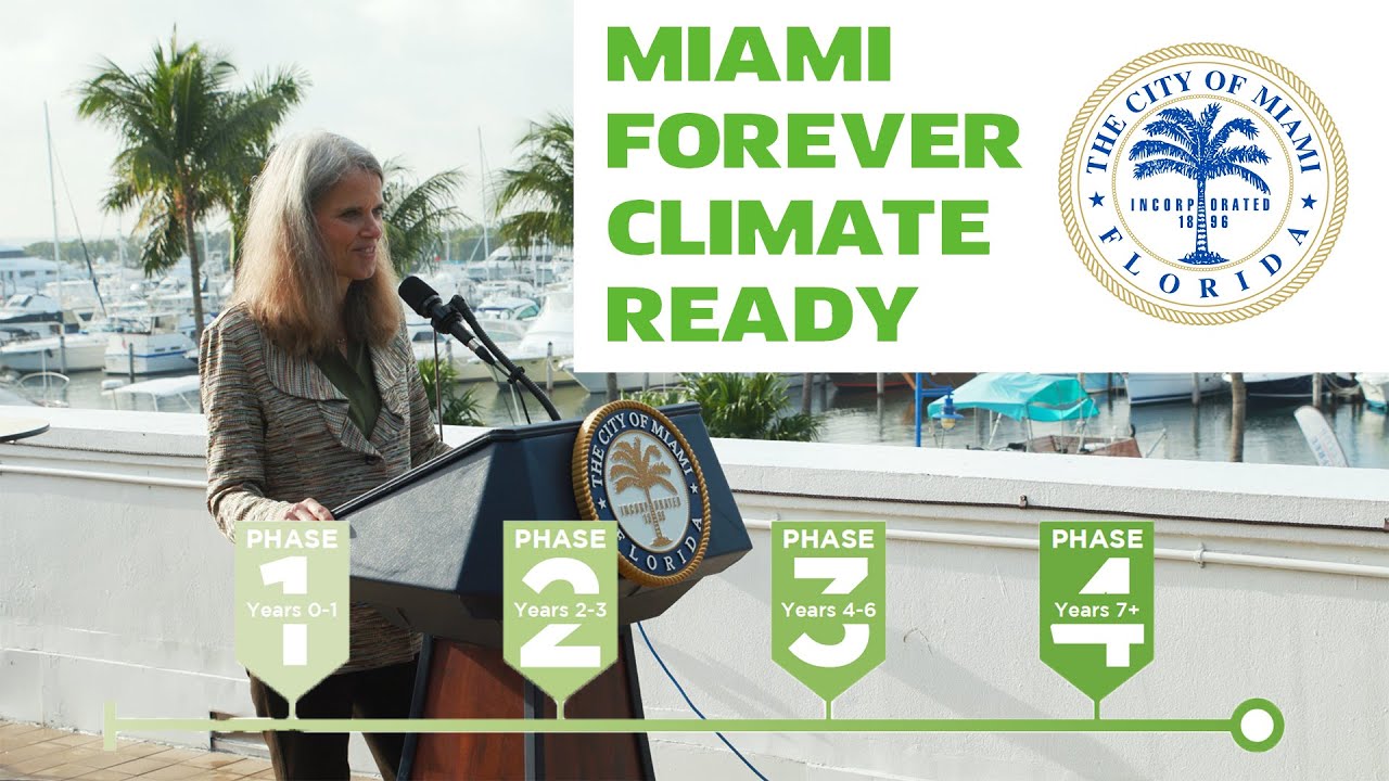 Presentation of Miami Forever Climate Ready Strategy with Jane Gilbert ...