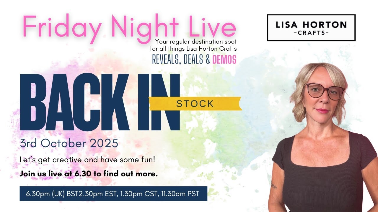 Lisa Horton Crafts - Friday Night Live - YouTube