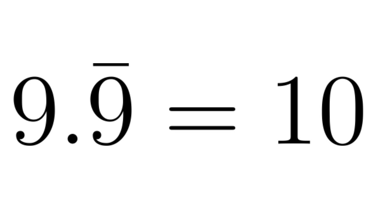 Repeating Decimal Infinite Sum Using Calculus Geometric Series Youtube