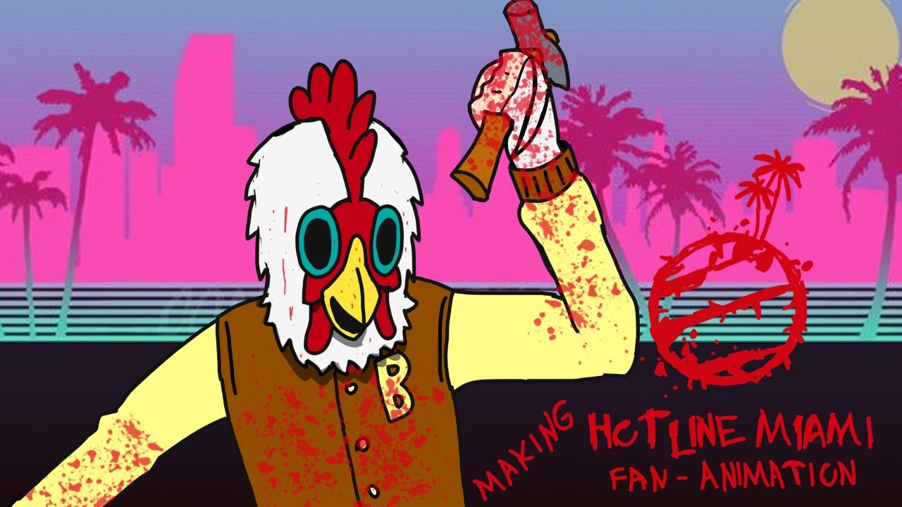 Criando a ANIMAÇÃO de fã de HOTLINE MIAMI (LIVE) N.1 - YouTube
