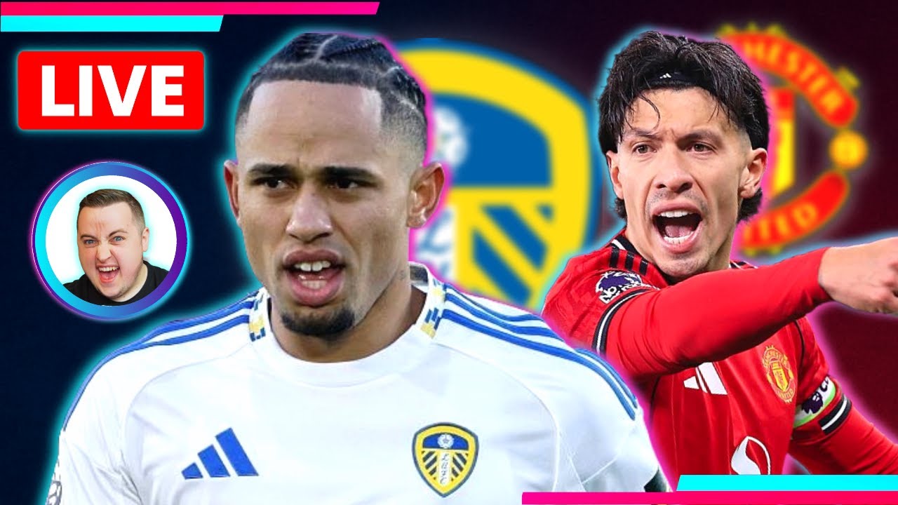 Leeds 1-1 Manchester United LIVE Watchalong | Premier League - YouTube