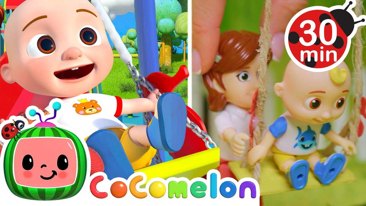 Yes Yes Playground Song X CoComelon Toy Play! | + MORE CoComelon ...