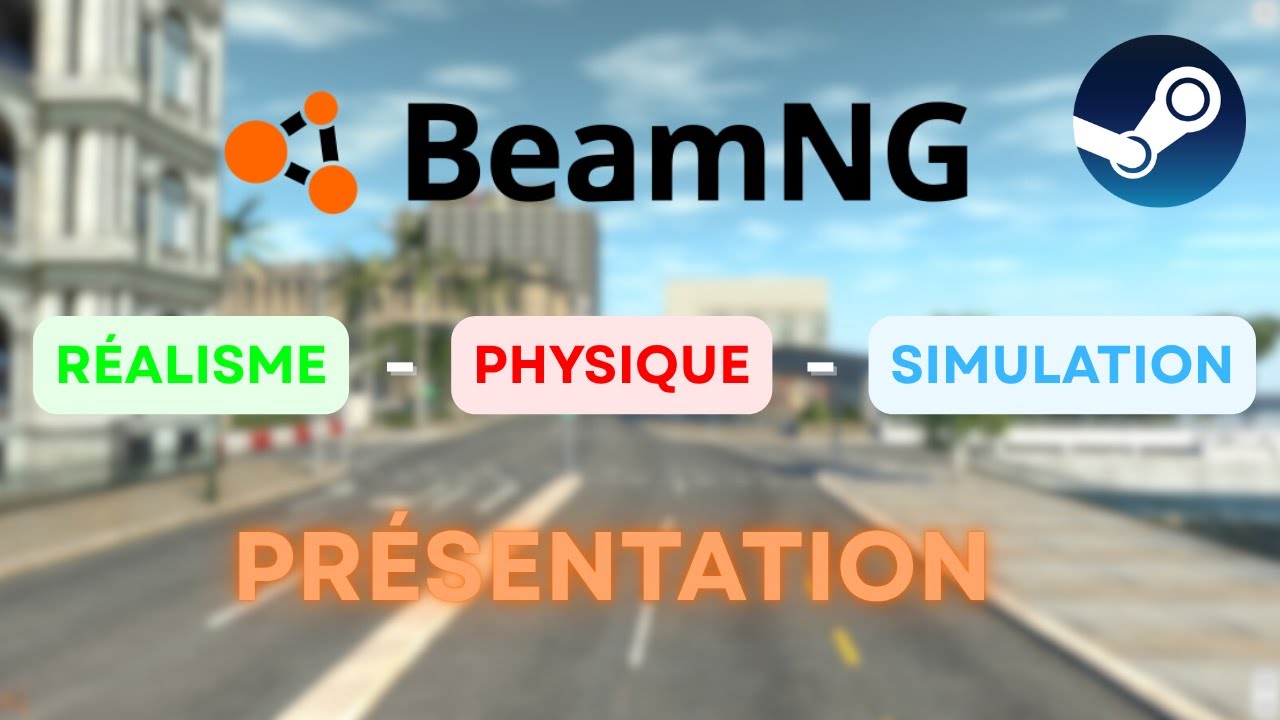 Présentation de BeamNG Drive – Le Simulateur Automobile Réaliste - YouTube
