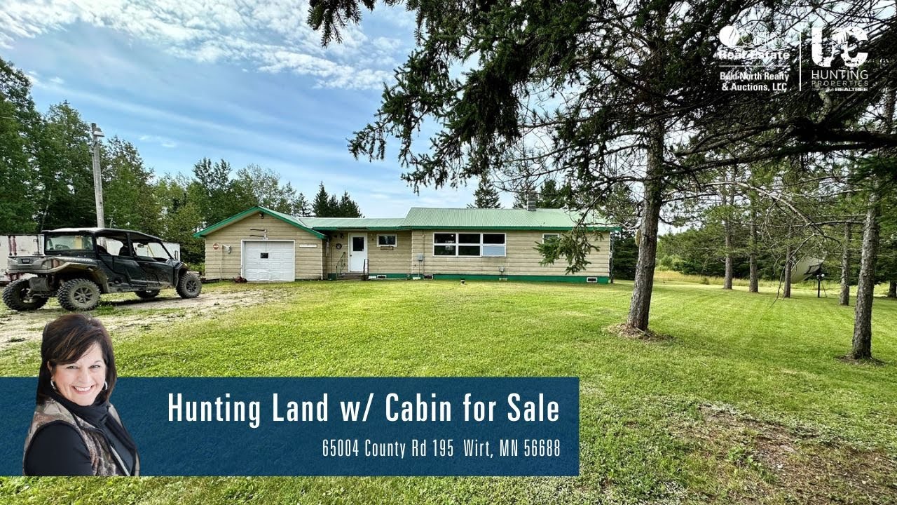 Hunting Land with Cabin & Buildings for Sale in Itasca County, MN - YouTube