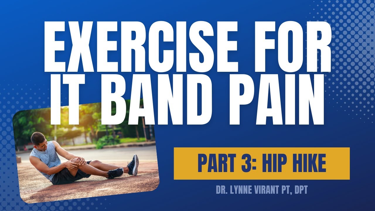 Exercise for IT Band Pain - How to do hip hike correctly - YouTube