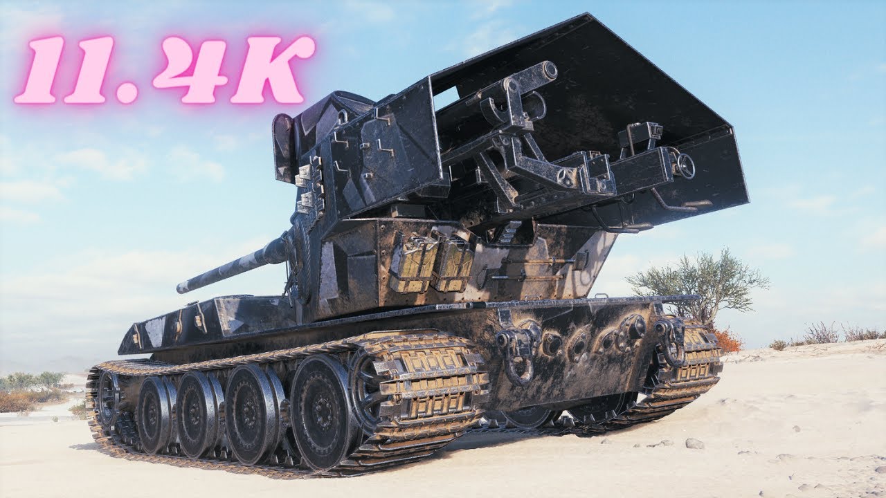Waffenträger auf E 100 11.4K Damage & WT auf E 100 10K World of Tanks ...