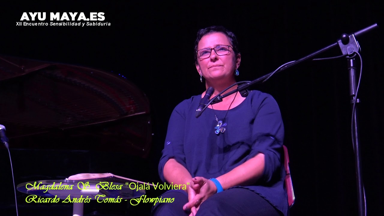 Ojala volviera- Magdalena S. Blesa acompañada por flowpiano- Ayu Maya ...